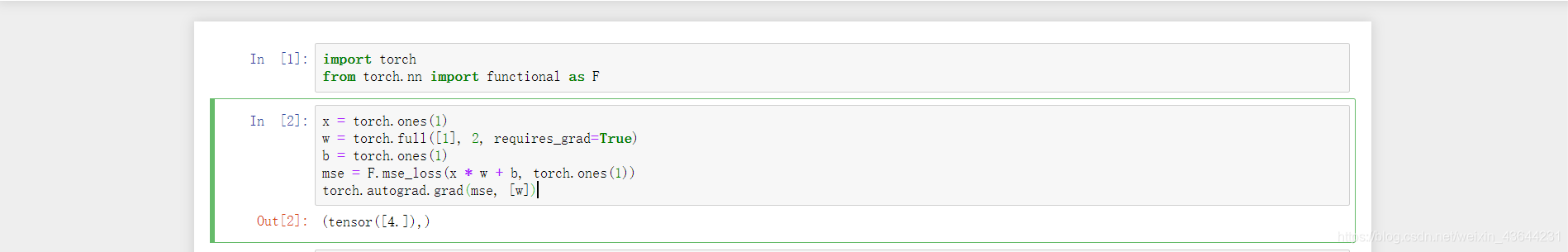 pyTorch--Gradient 两种方法_torch.gradient-CSDN博客