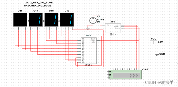 multisim下的简易数字频率计的设计与实验_简易数字频率计multisim-CSDN博客
