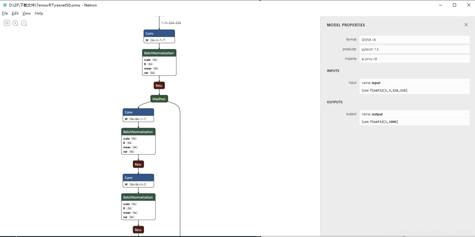 使用netron对TensorFlow、Pytorch、Keras、PaddlePaddle、MXNet、Caffe、ONNX、UFF、TNN ...