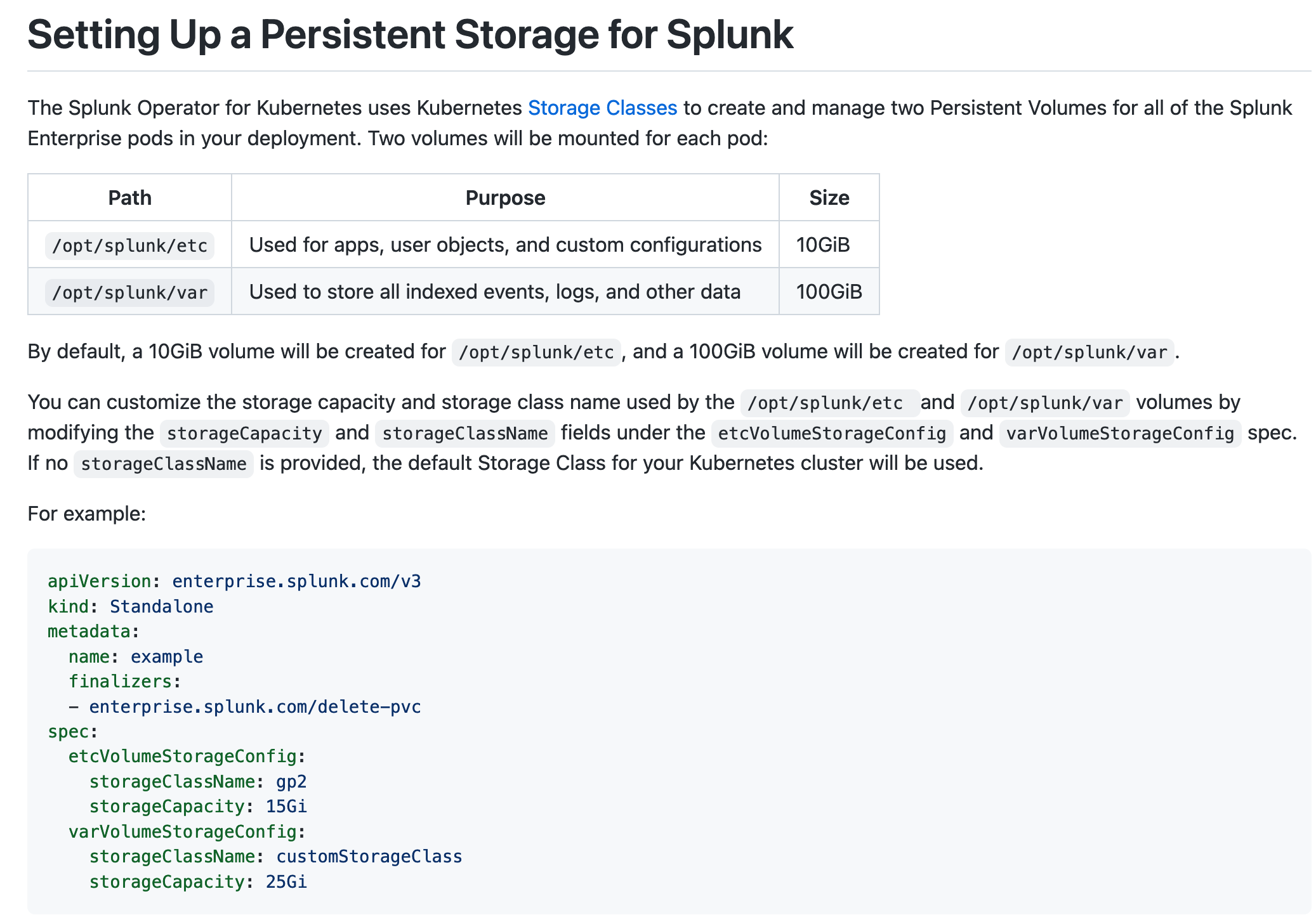 认识 splunk storage 在k8s 中的配置-CSDN博客