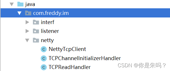 Nettychat\im_lib_netty 启动时候 manifest-CSDN博客