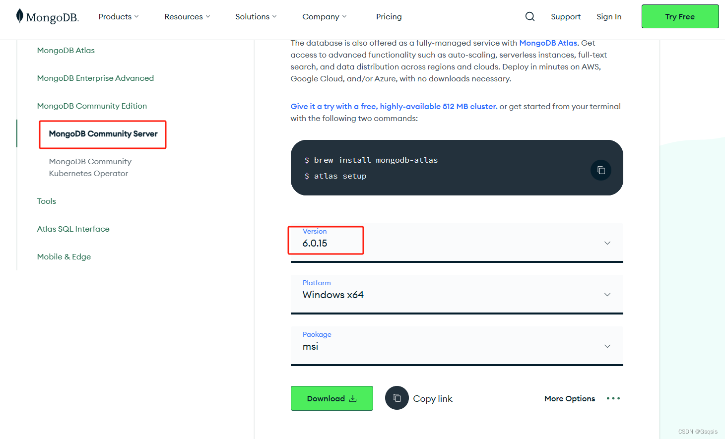 win11配置MongoDB6详情记录_win11 安装mongodb6.0-CSDN博客