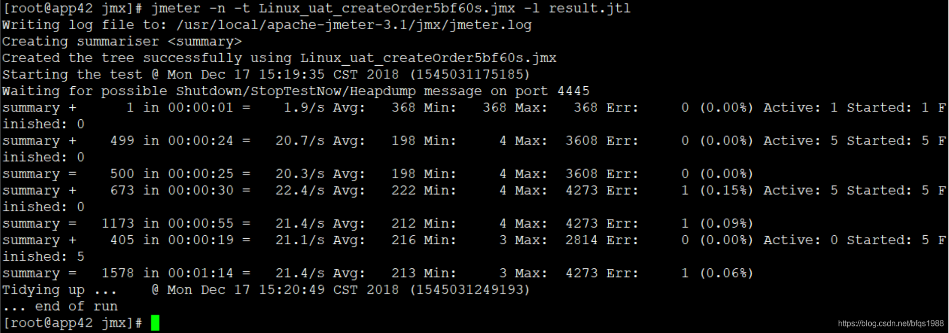Linux下运行Jmeter压测_jmeter在linux压测-CSDN博客