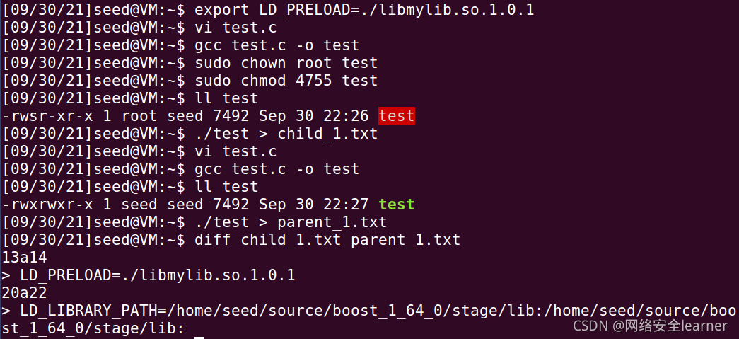 Environment Variable and Set-UID Program Lab-CSDN博客
