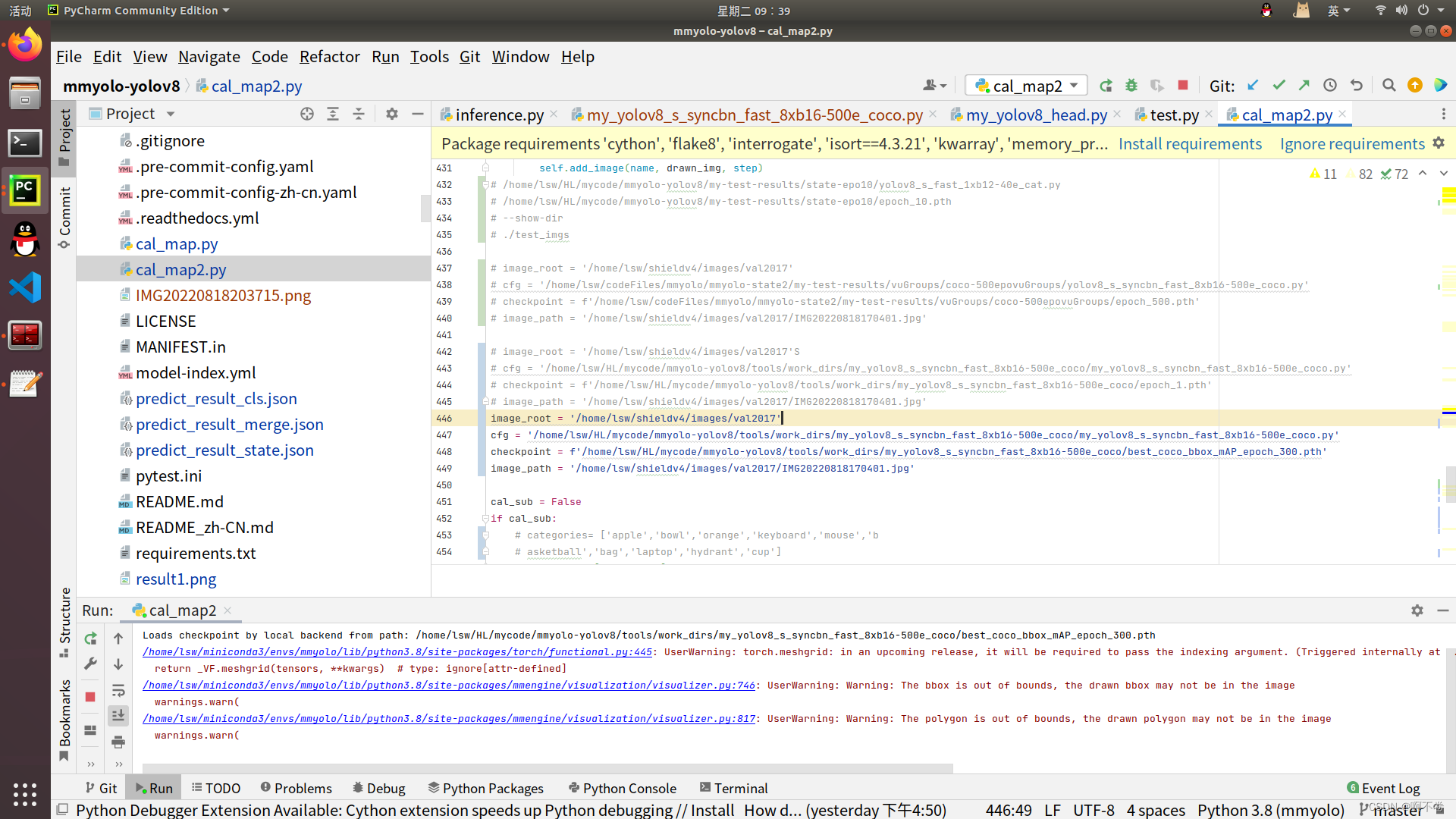 mmyolo_userwarning: warning: the bbox is out of bounds, t-CSDN博客