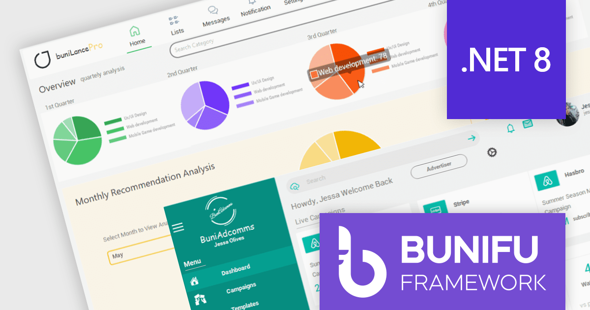 .NET 8 开发现代 WinForms 应用程序-Bunifu UI-CSDN博客