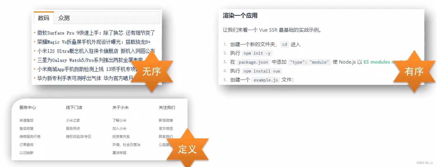 Web前端一套全部清晰 ④ day3 HTML.3 列表 表格 表单标签-CSDN博客