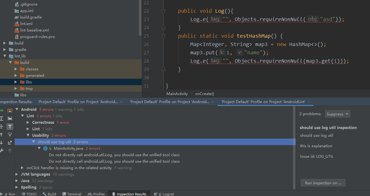 入门 Android Lint-CSDN博客