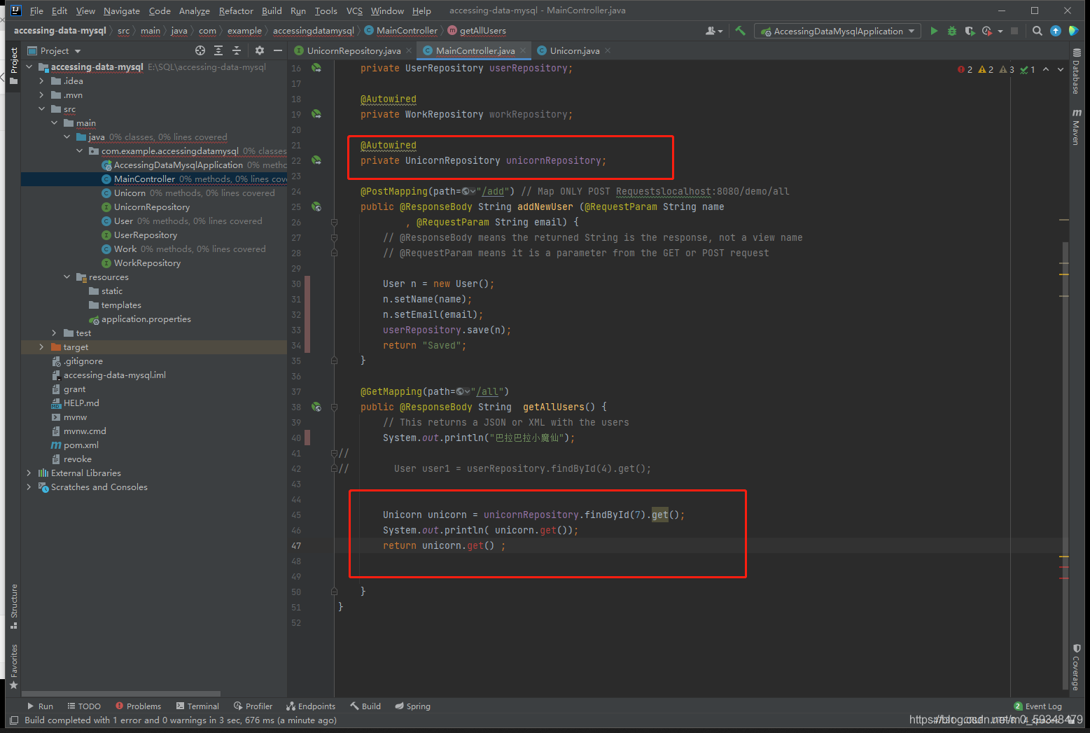 【练习】Accessing data with MySQL-3-CSDN博客