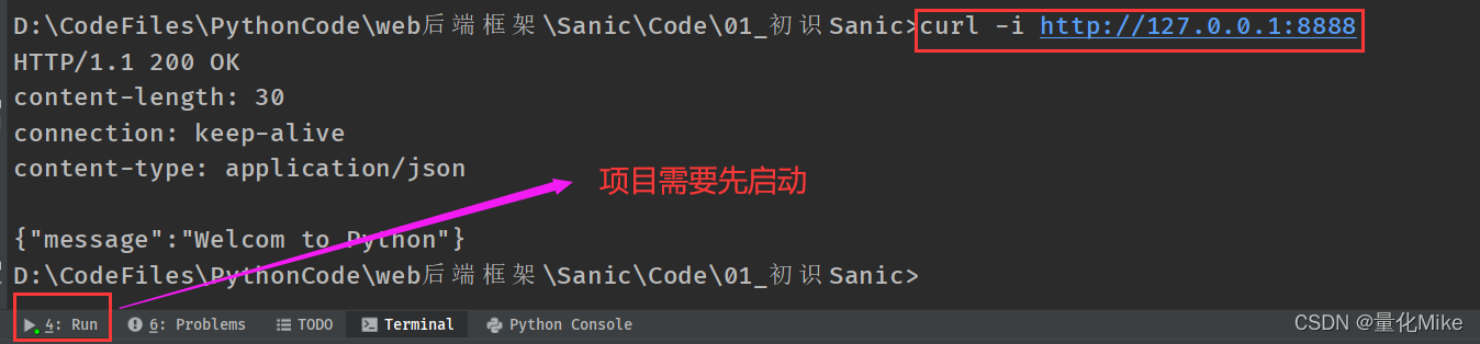 【Sanic框架】使用Python异步非阻塞框架Sanic搭建一个简单的Sanic web应用(一)_sanic 例子 网站-CSDN博客