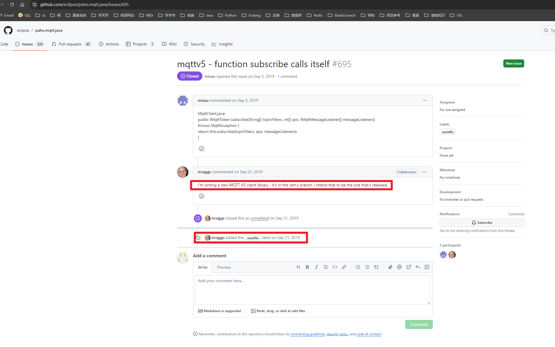 MQTT5 subscribe 递归 stackoverflow 异常_subscribe(string topicfilter, int qos)-CSDN博客