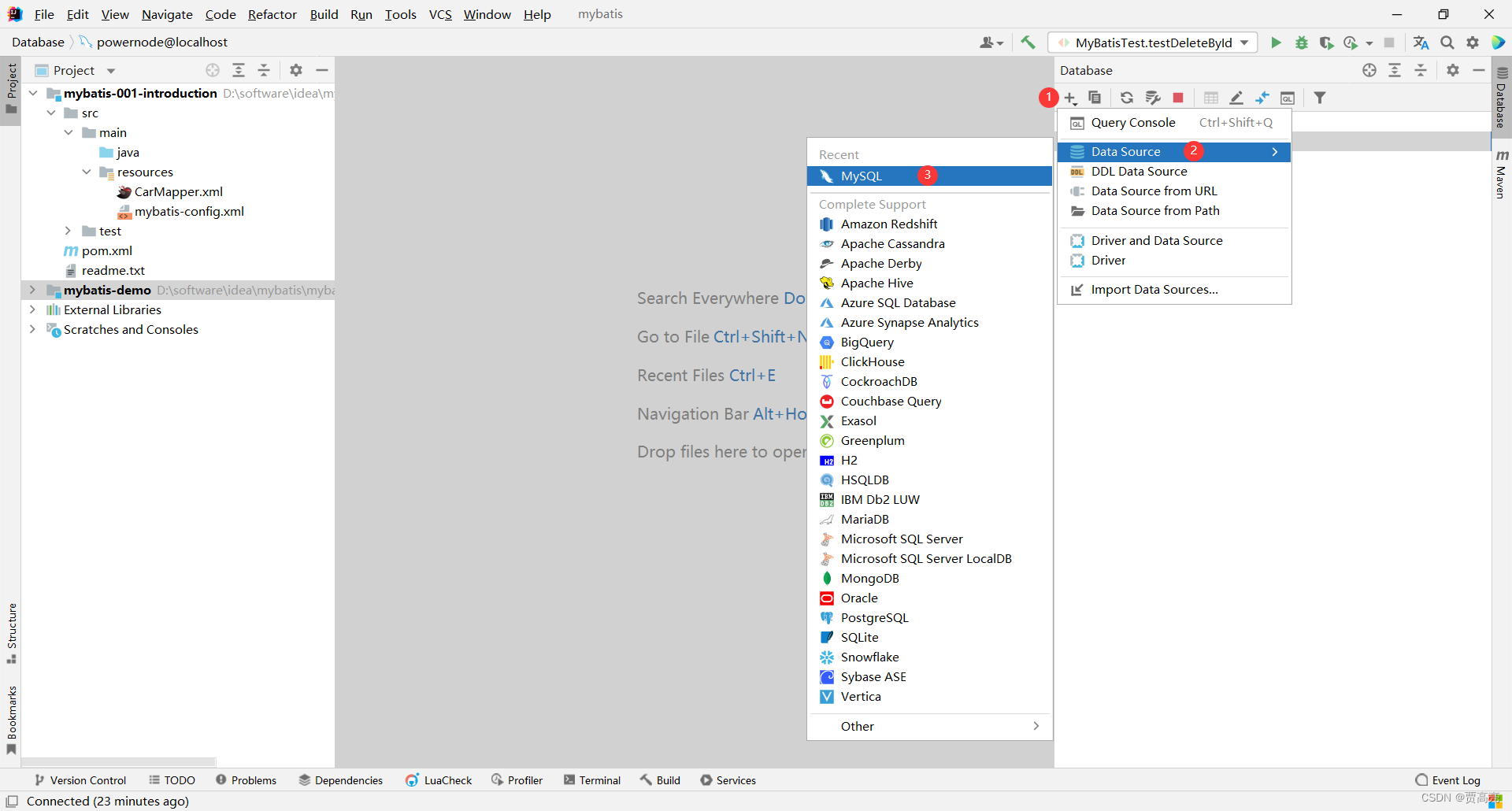 解决IDEA在XxxMapper.xml写SQL语句没有提示的问题_idea mapper文件sql提示-CSDN博客