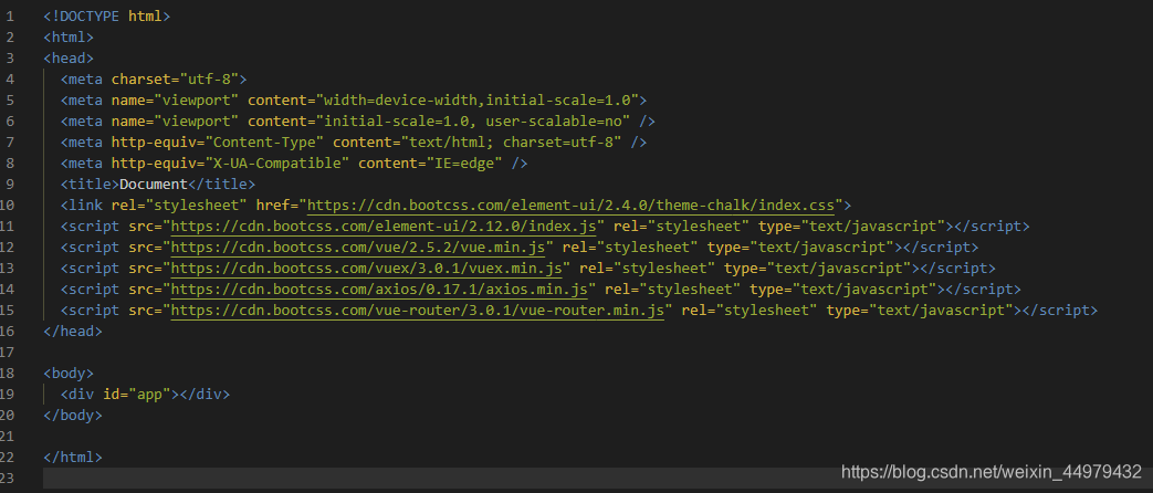 vue项目中引用cdn资源与项目配置_vue的cdn是干嘛的-CSDN博客