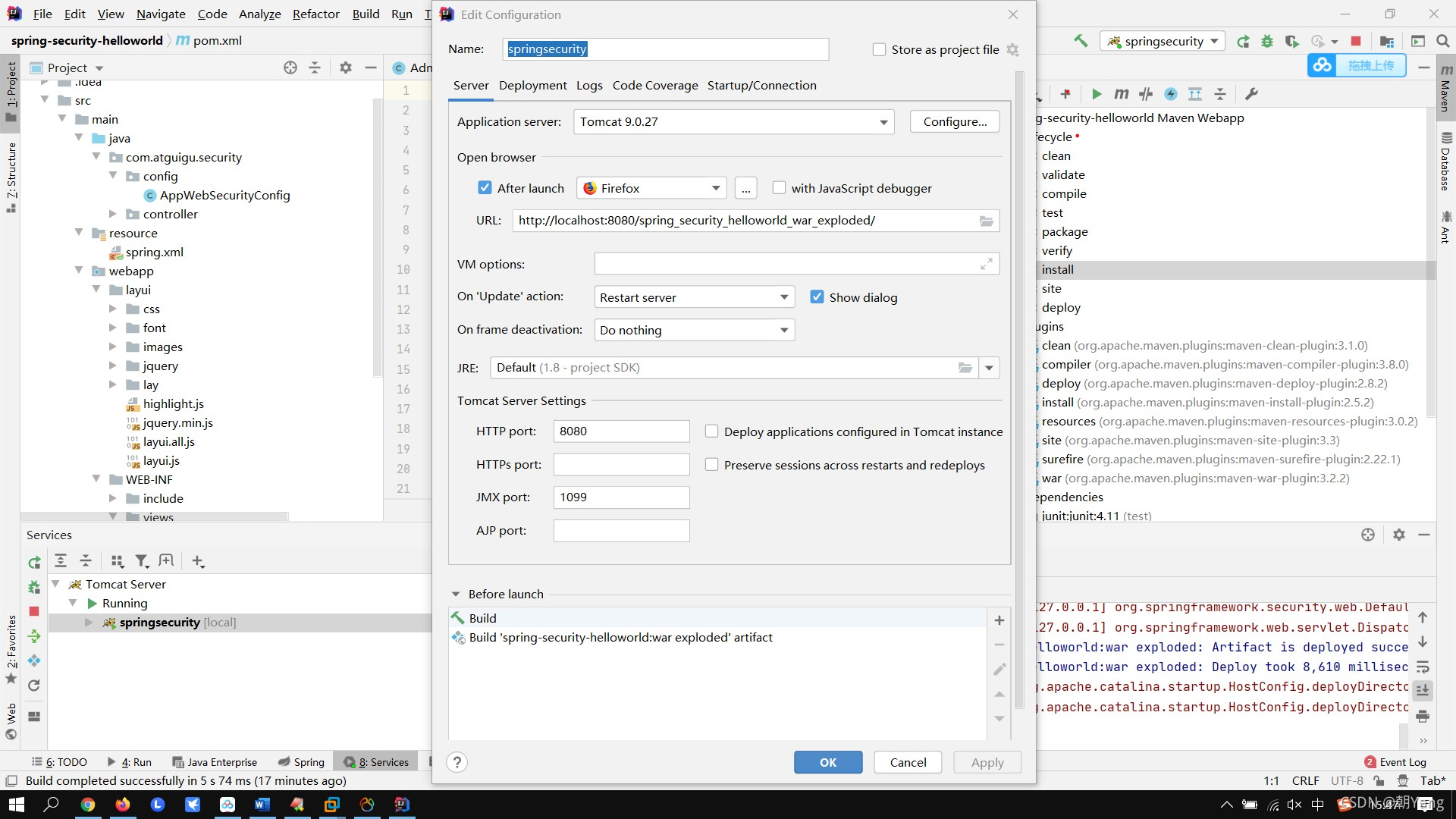 idea中tomcat使用以及各种出现的小问题总结，本人遇到的_idea tomcat: delete method not implemented tomcat:-CSDN博客