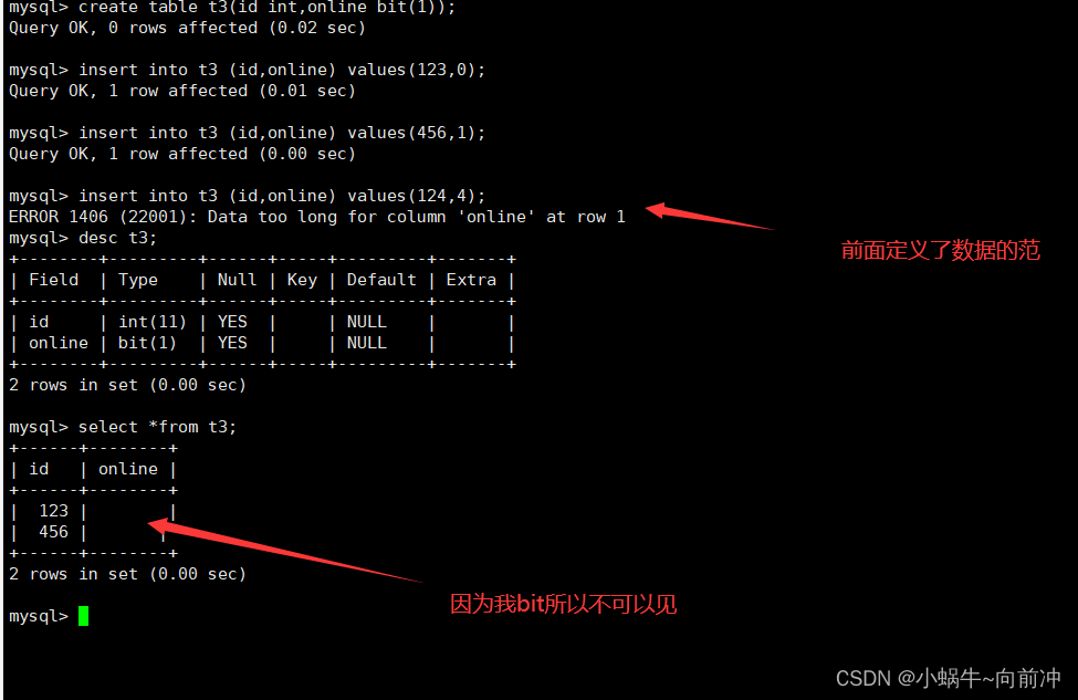 Mysql数据库 表的增删查改和字段类型数据库表的增删查改 Csdn博客