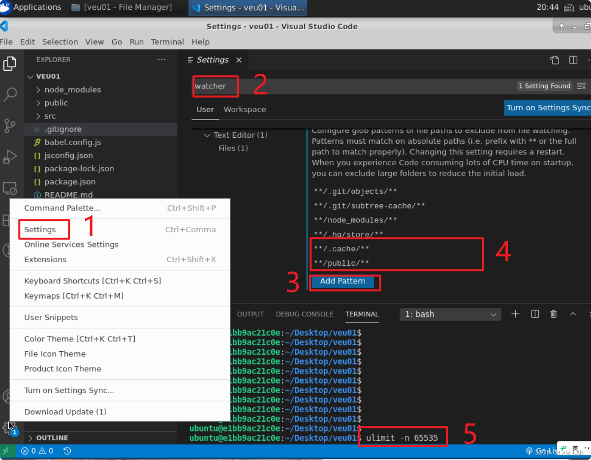 【Vue】npm ERR! code ENOENT npm ERR! syscall open npm ERR! path /home/ubuntu/Desktop/package.json ...