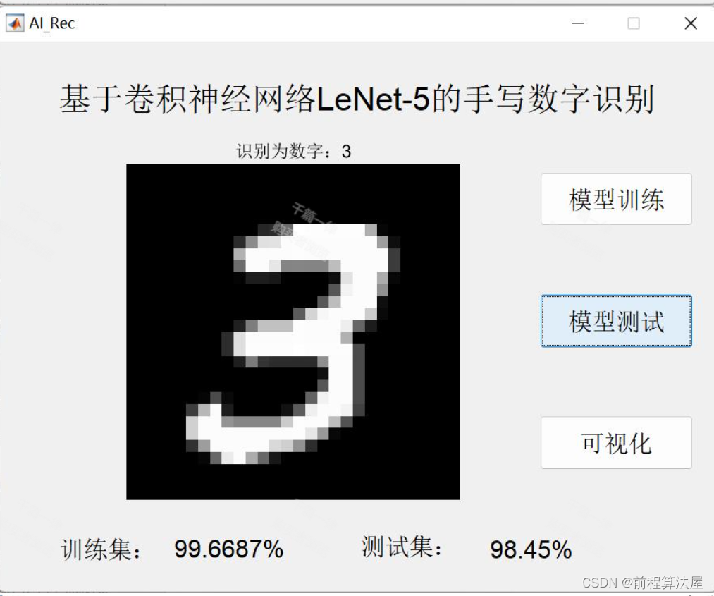 图像识别算法 | Matlab基于卷积神经网络(CNN)LeNet-5的手写数字识别算法_matlab实现lenet5神经网络 代码-CSDN博客