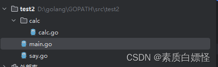 GO语言导入自己写的包（同级目录和不同目录）_go引入自己的包-CSDN博客
