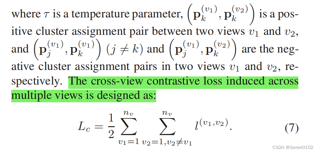 Deep Multiview Clustering By Contrasting Cluster Assignments 论文笔记 Csdn博客