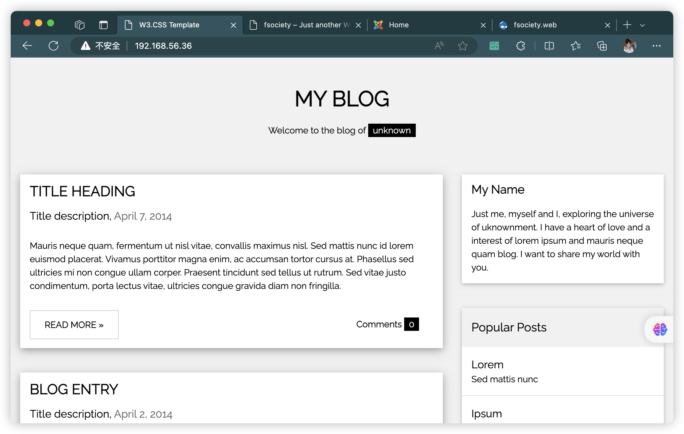 【Vulnhub 靶场】【VulnCMS: 1】【简单】【20210613】_cms靶场下载-CSDN博客