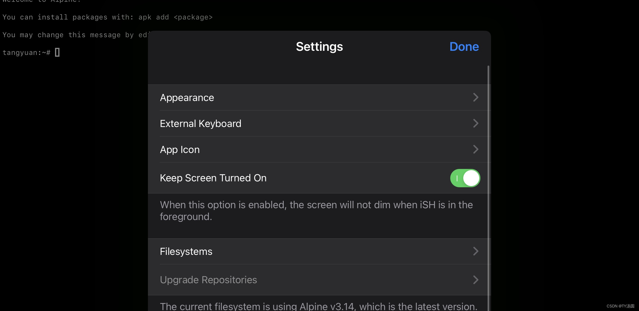 【创造者】为iSH/iSH-AOK配置Filesystem【iSH】_ish换filesystem-CSDN博客