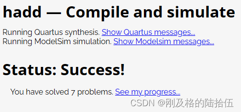 HDLbits 刷题 -- Hadd_create a half adder. a half adder adds two bits (w-CSDN博客