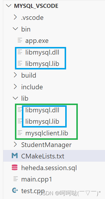 VsCode + CMake构建项目 C/C++连接Mysql数据库 | 数据库增删改查C++封装 | 信息管理系统通用代码 ---- 课程笔记_vscode中c++链接数据库-CSDN博客