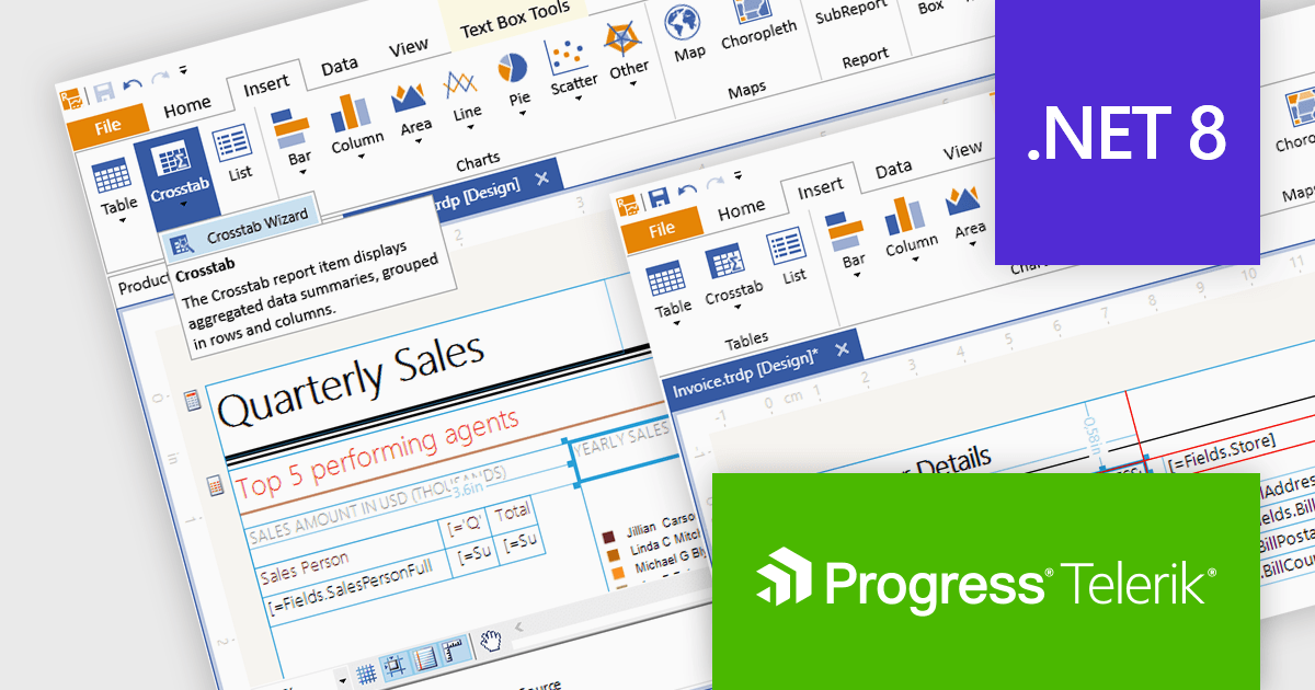 让用户在.NET 8中轻松设计报表-Telerik Reporting 2024-CSDN博客
