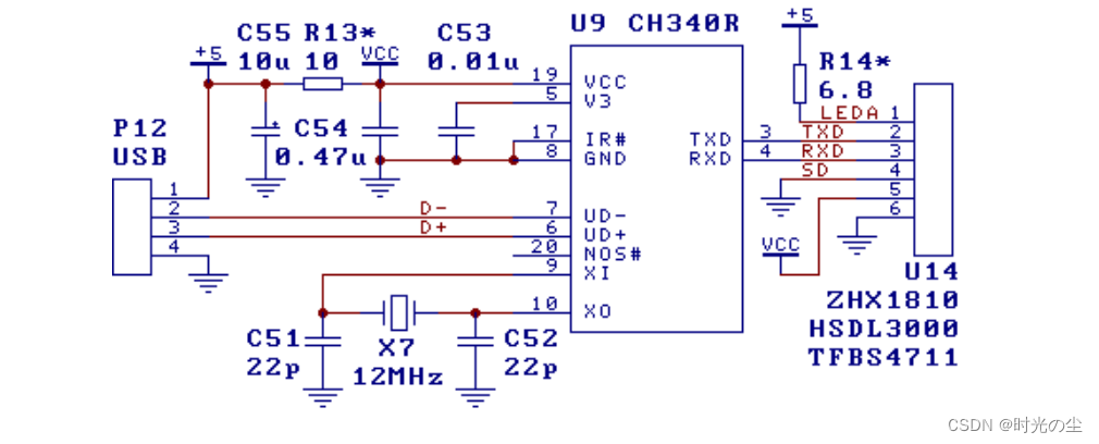 USB 转串口芯片 CH340-CSDN博客