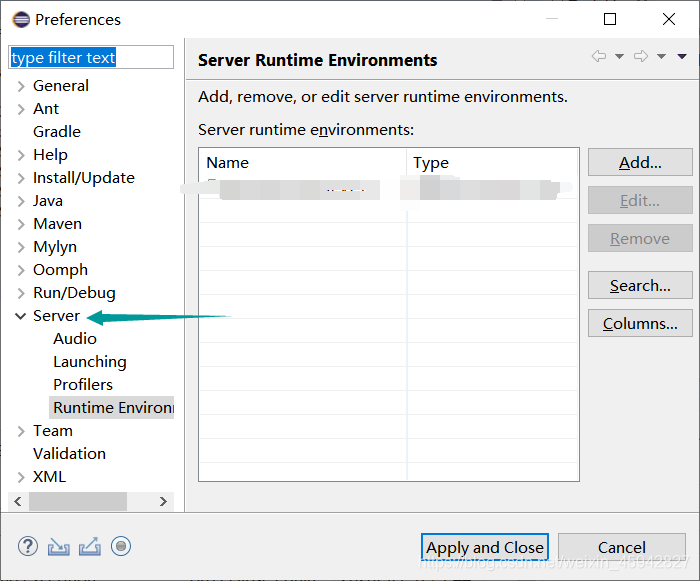 Eclipse配置Tomcat时,Preferences没有server选项。_设置tomcat服务器perference无server-CSDN博客