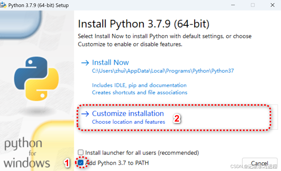 小白的Python+Anaconda+vscode安装使用教程（win11系统手把手教学)（1）_win11安装python vscode-CSDN博客