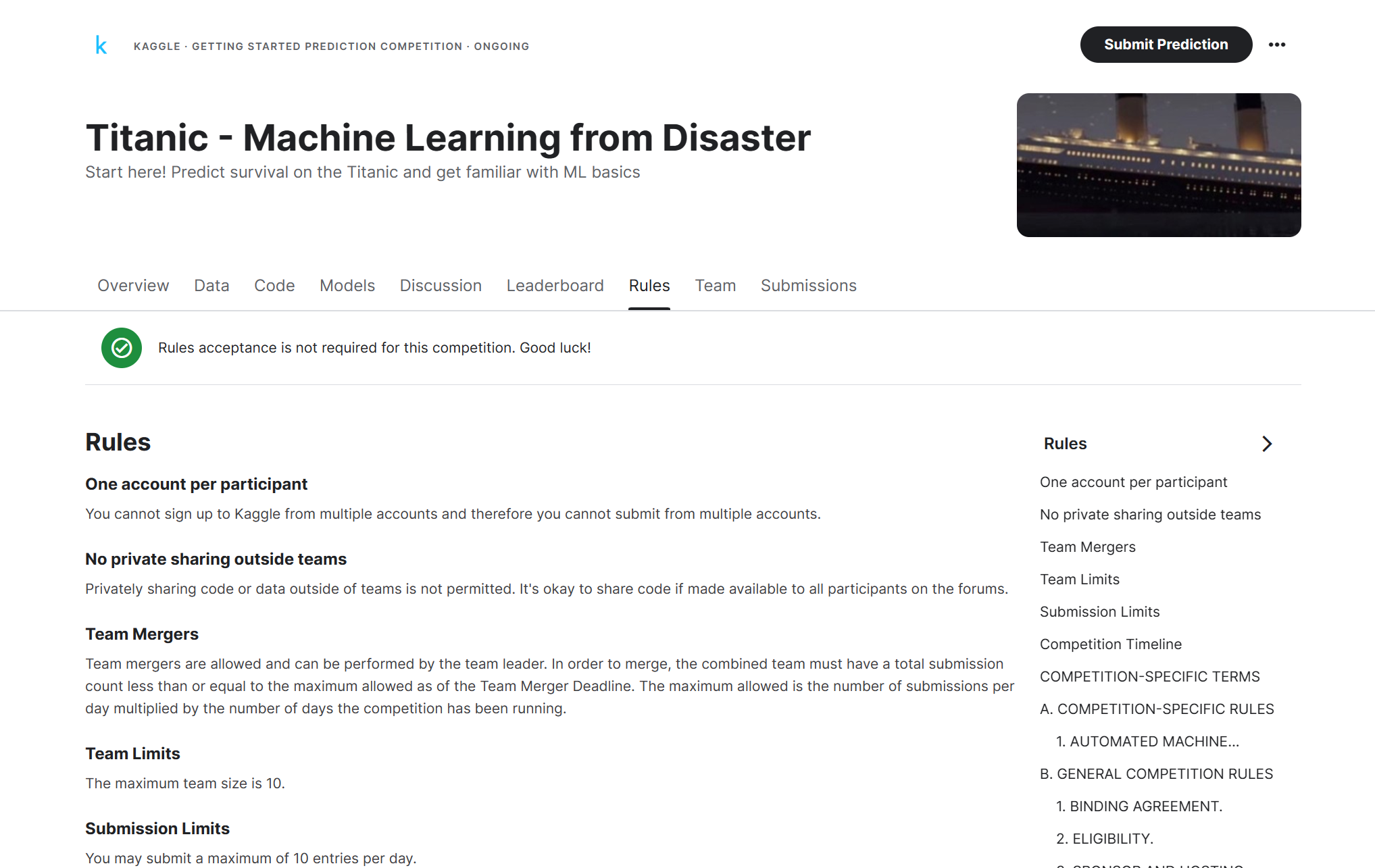 Kaggle竞赛系列_Titanic比赛_在kagle上的notebook运行titanic竞赛,数据集怎么添加-CSDN博客