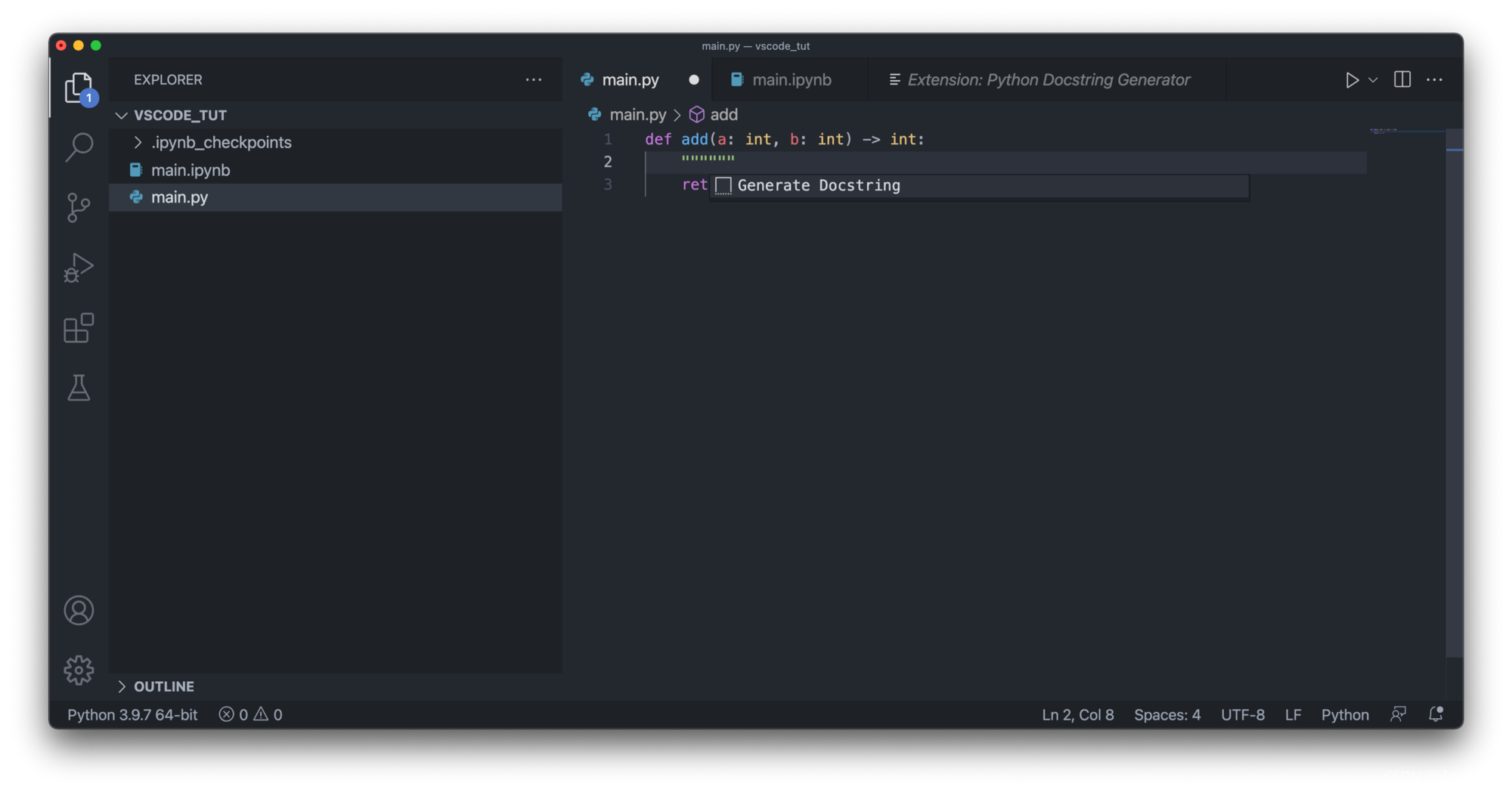 Vscode配置用于数据科学开发的python环境和3个必须的插件介绍vscode写python要什么插件 Csdn博客