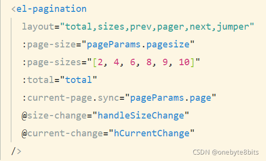 Element-ui中的分页(pagination)组件的current-page属性不同步更新视图的坑_elementui 分页对象里面的值 跟页面不同步-CSDN博客