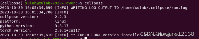 Cellpose torch cuda not installed/working无法使用GPU_cuda extension not installed-CSDN博客