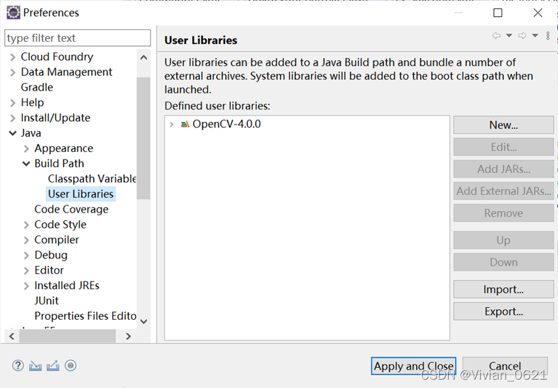 OpenCV在Eclipse中的配置_eclipse opencv-CSDN博客