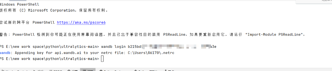 wandb注册 wandb: ERROR api_key-CSDN博客