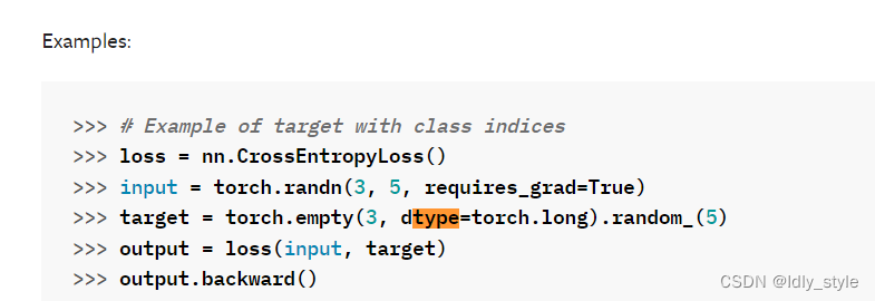 使用nn.CrossEntropyLoss()作为损失函数时报错“nll_loss_forward...“ not implemented for..._nn.crossentropyloss ...
