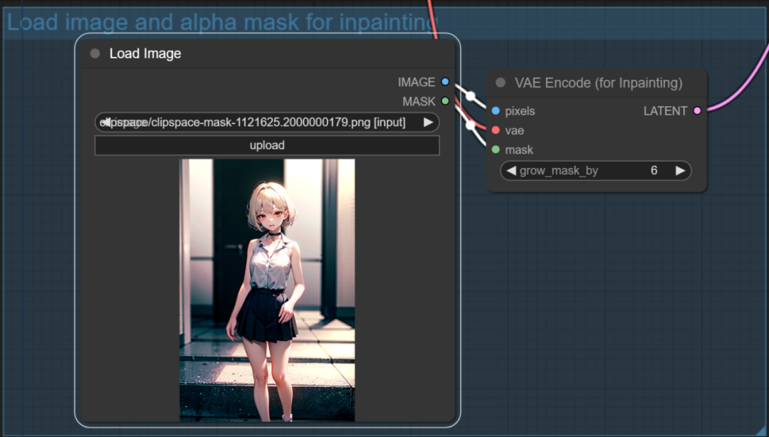 果然老色批才是第一生产力（Stable Diffusion进阶篇：ComfyUI 蒙版重绘补充）_grow mask by-CSDN博客