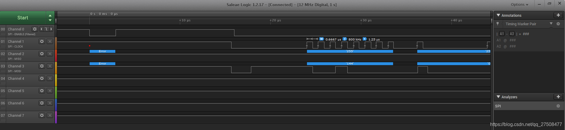 Stm32硬件spi时钟频率与时钟解析（基于逻辑分析仪的抓包试验） Csdn博客 