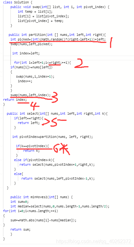 462.最少移动次数使数组元素相等II （力扣leetcode） 博主可答疑该问题_移动最少次数使两个数组相等-CSDN博客