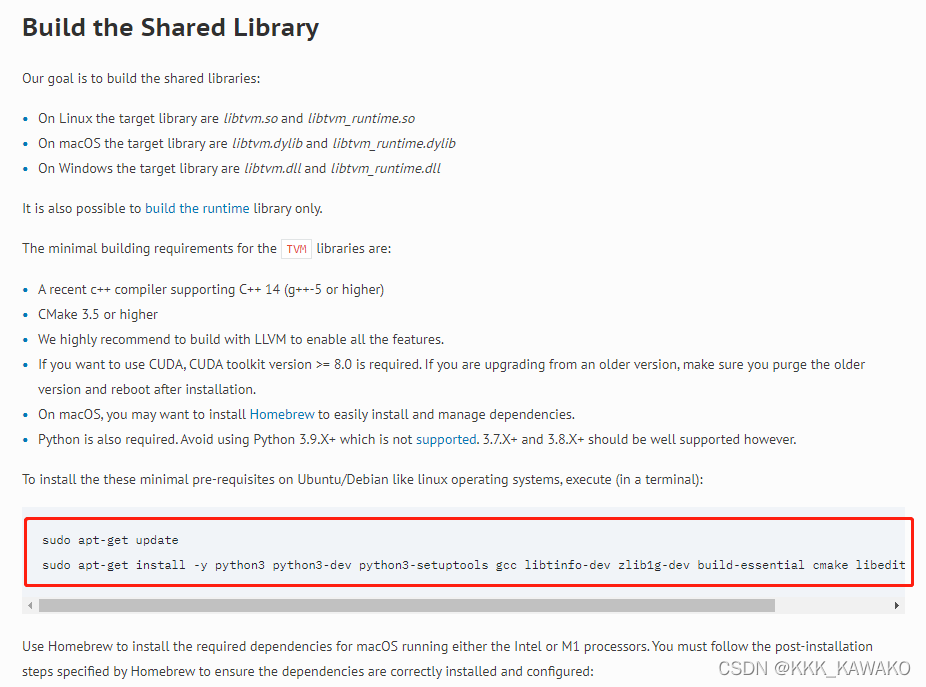 【KAWAKO】TVM-在ubuntu服务器上的安装_tvm tophub-CSDN博客