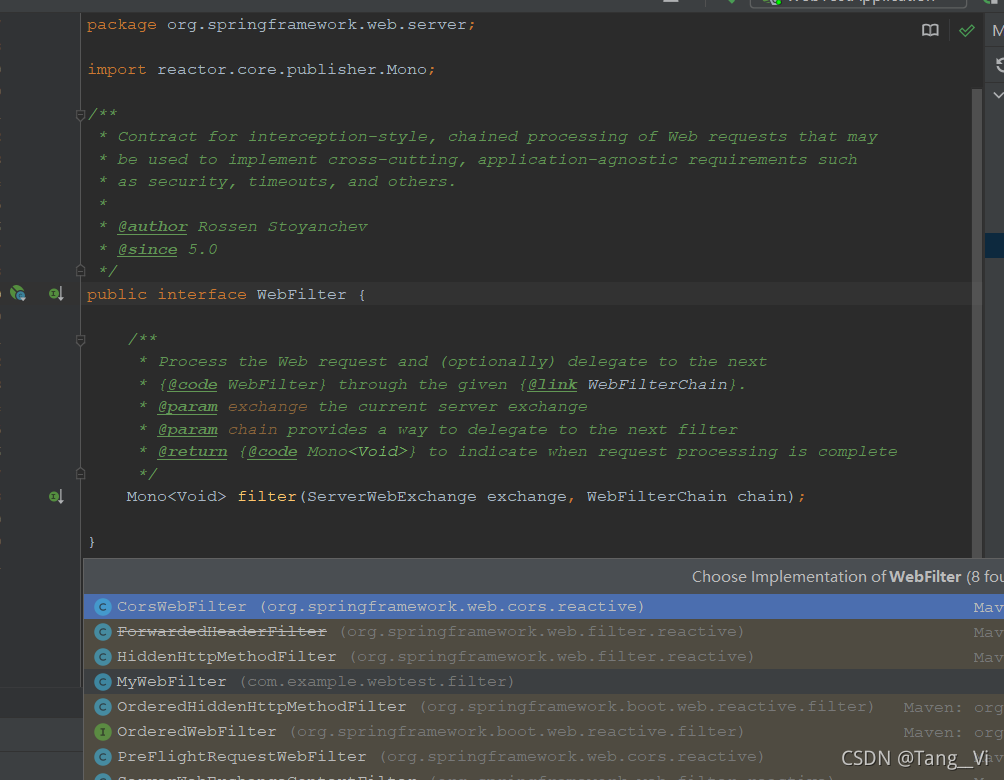 webflux 过滤器 WebFilter_webflux webfilter-CSDN博客