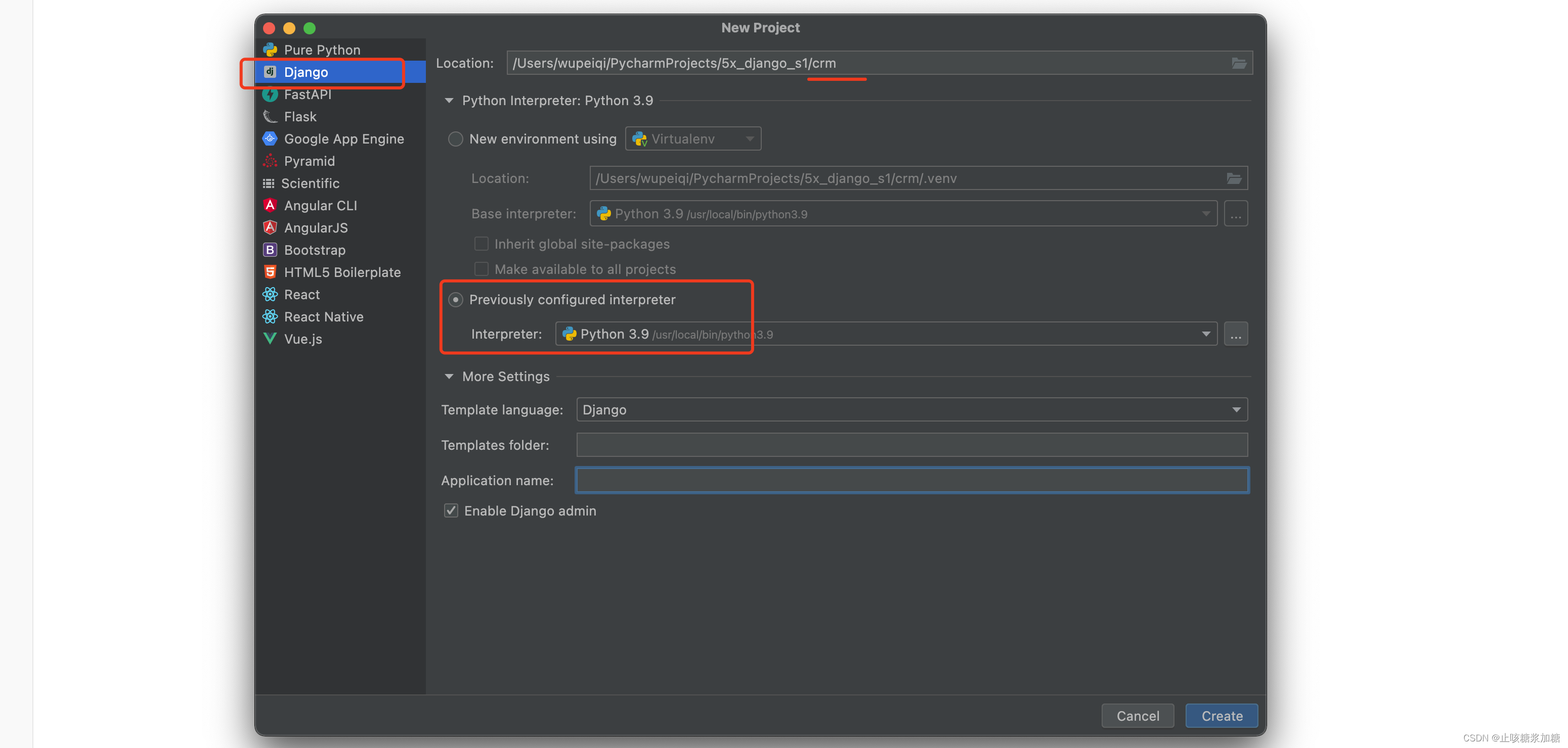 Django框架环境的搭建（图文详解）_django环境搭建-CSDN博客