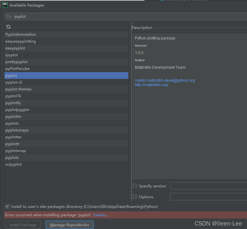 cannot import name ‘pyplot‘ ,most likely due to a circular import_cannot import name 'pyplot ...