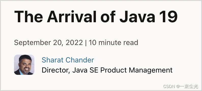 JDK19新特性初体验-CSDN博客