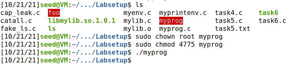 信息安全实验——Environment Variable and Set-UID Program Lab-CSDN博客