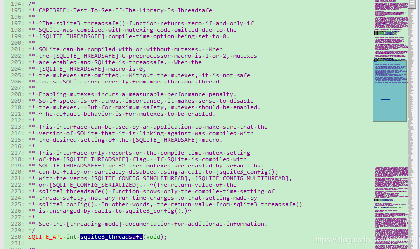 sqlite线程模式——sqlite3_threadsafe、sqlite3_config的使用_c sqlite 线程模型-CSDN博客