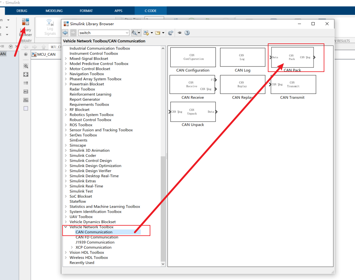 零基础速成simulink代码生成——结合CANOE的DBC文件CAN报文代码生成 移植到硬件4_canoe结合simunlink详细操作-CSDN博客