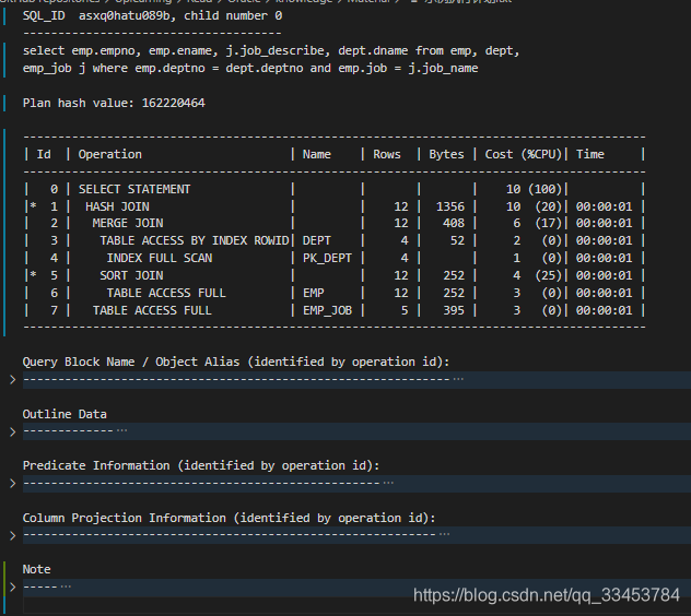 【Oracle】执行计划详解_oracle执行计划参数详解-CSDN博客
